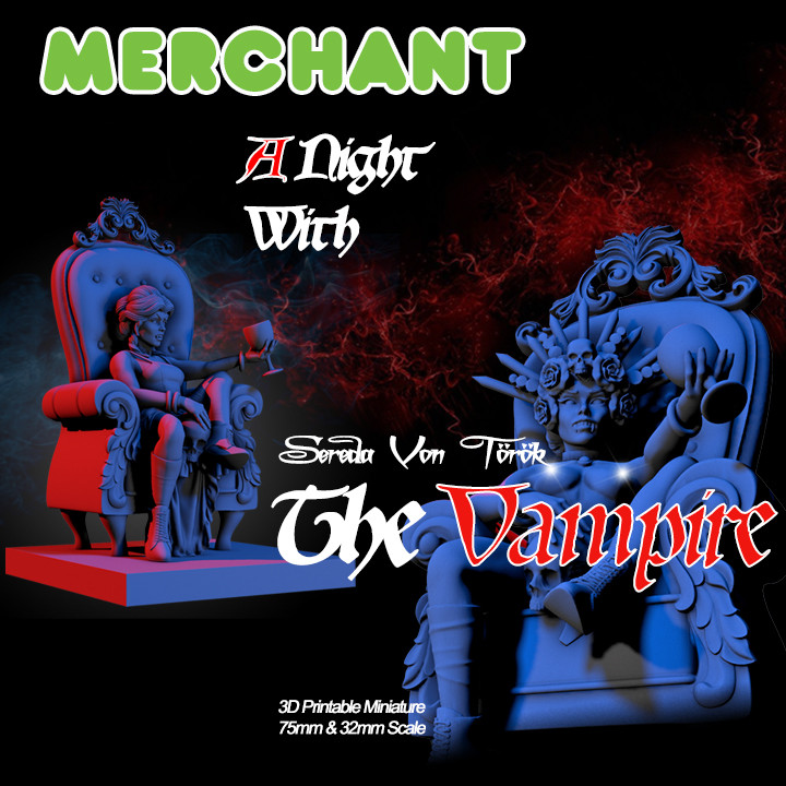 The Vampire Madame: A Night with Sereda von Török Campaign - MyMiniFactory