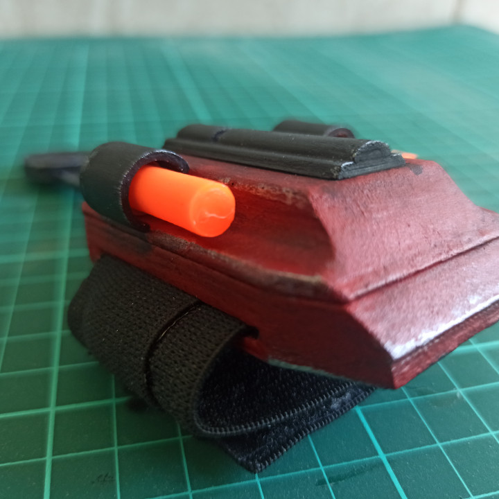 3D Printable FUNCTIONAL Spider-man Web shooter by Fran Zucal H.