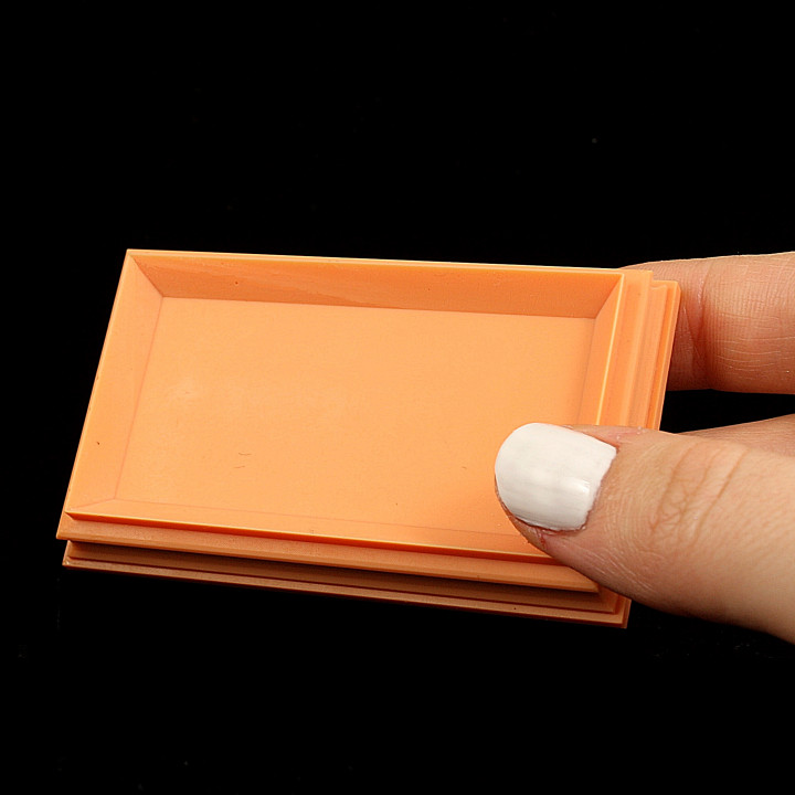 3D Printable Base 3 - Rectangle Base by Oliver Spaeth