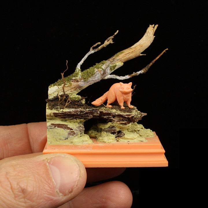 3D Printable Base 3 - Rectangle Base by Oliver Spaeth