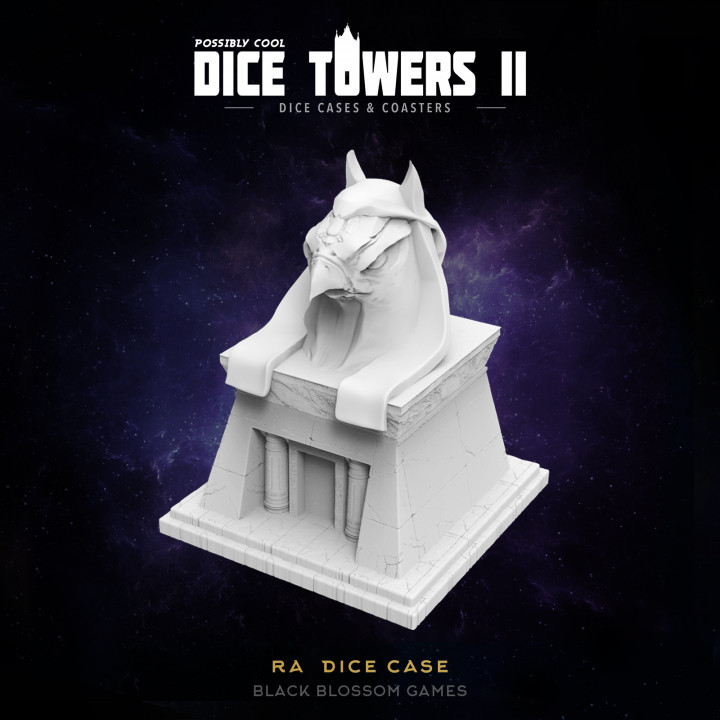 3D Printable DC05 Temple of Ra Dice Case Box :: Possibly Cool Dice ...