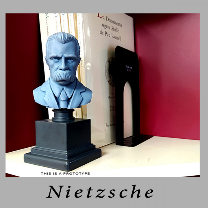 3D Printable Nietzsche, Heidegger, Foucault: 3 Philosophers of the ...