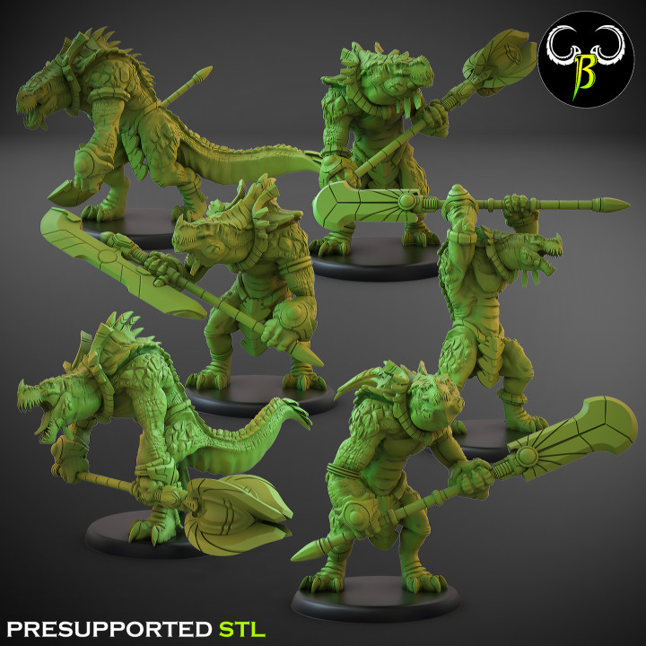 3D Printable Starscales Stellar Host ( Bundle ) by ClayBeastCreation