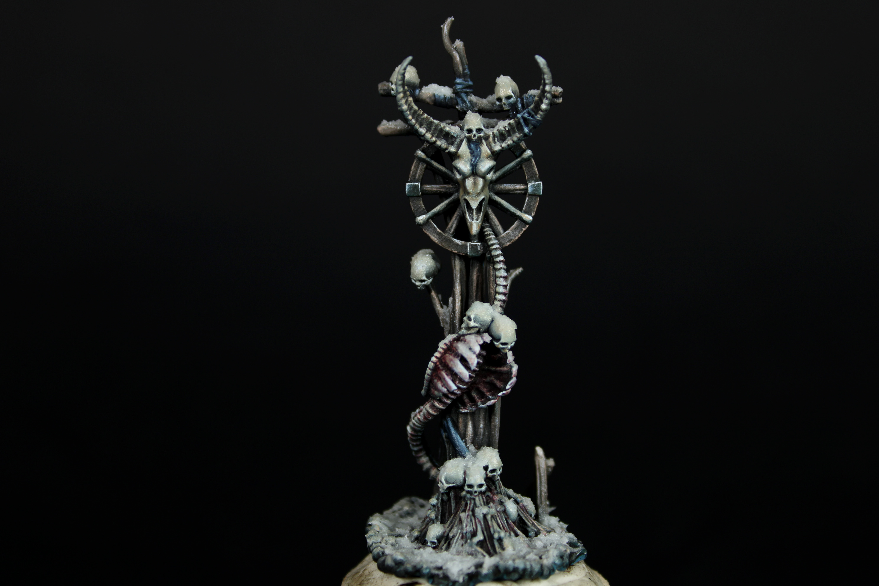 3D Printable Bone Totems + Fleshspoil | Terrain - Fantasy by Bestiarum Miniatures