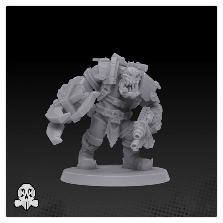 3D Printable Sci-Fi Orc Starter Kit by Malicious Mini's