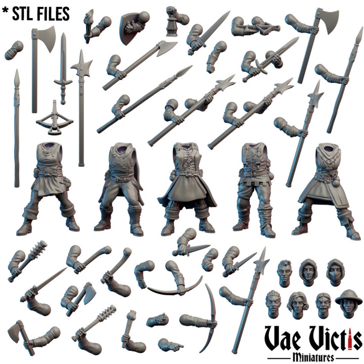 3D Printable Cold Steel and Magic Spells Voll.II Complete Collection ...