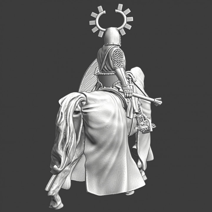 3D Printable Mounted Swedish Folkunga Knight - Battle at Gestilren 1210 ...