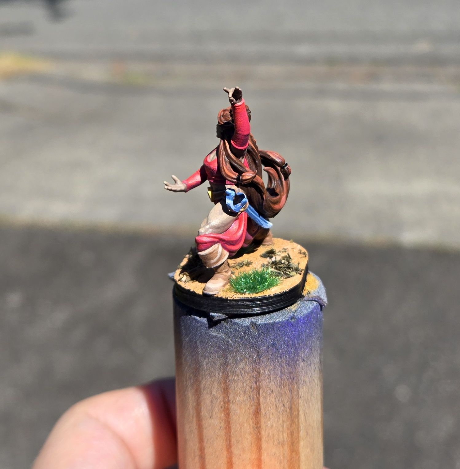 3D Printable Elementalist [PRE-SUPPORTED] by Vae Victis Miniatures