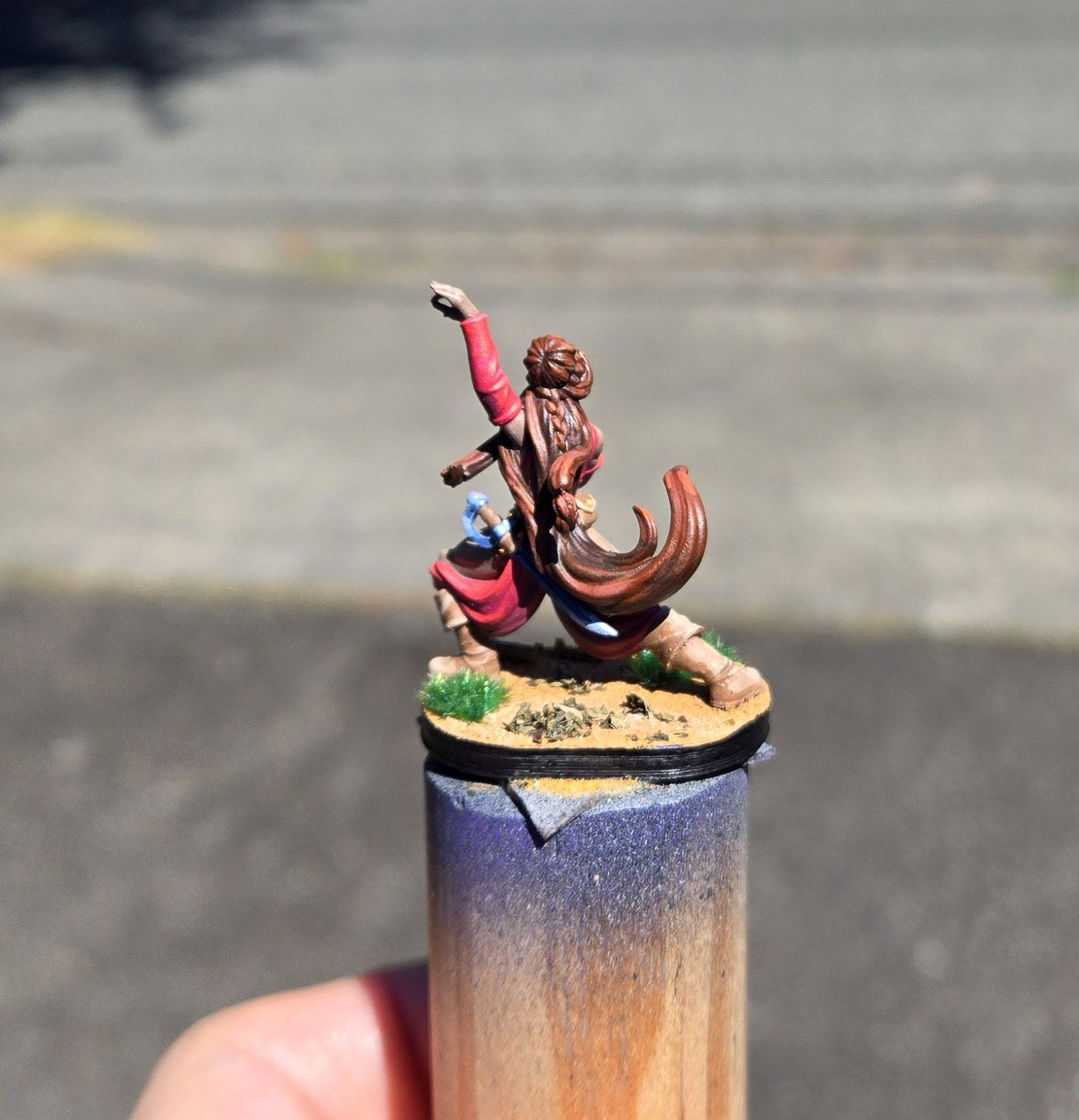 3D Printable Elementalist [PRE-SUPPORTED] by Vae Victis Miniatures