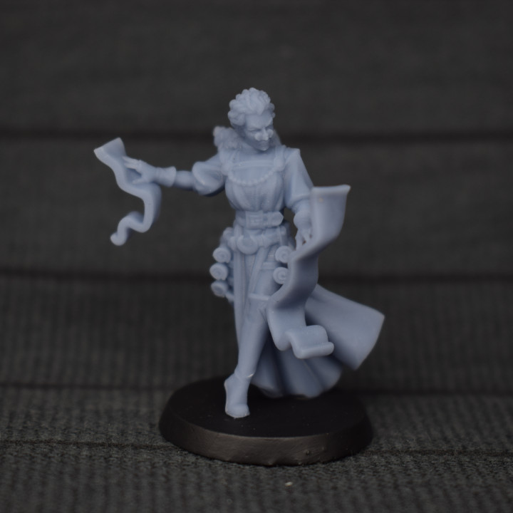 3D Print of Scroll Master [PRE-SUPPORTED] by EmpireOfMinis