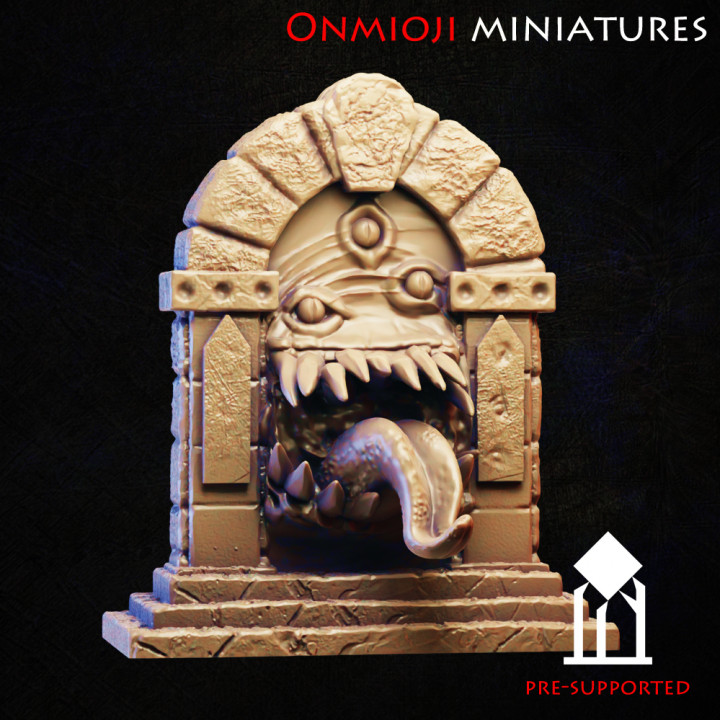 3D Printable Demonic portal by Stanislav Kuznetsov