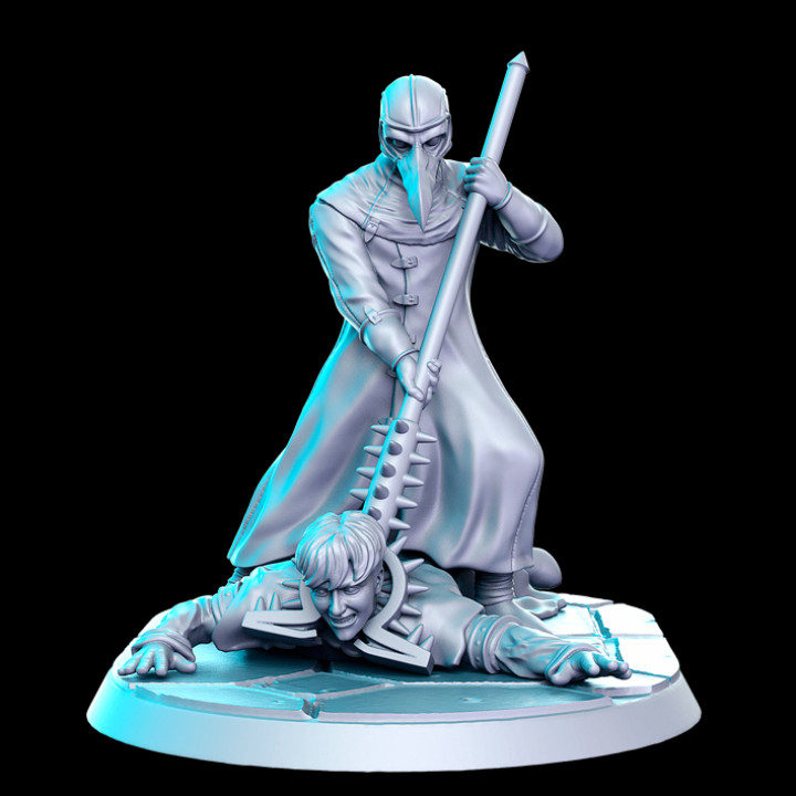 3D Printable Dr. Beak (Torturer) - 32mm - DnD by RN Estudio