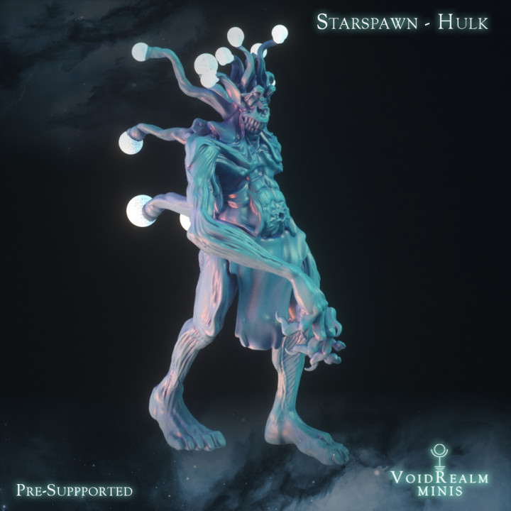 3D Printable Starspawn Hulk by VoidRealm Minis