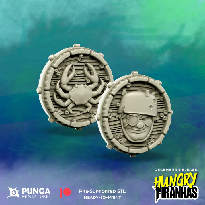 3D Printable Halfling Reroll by Punga Miniatures