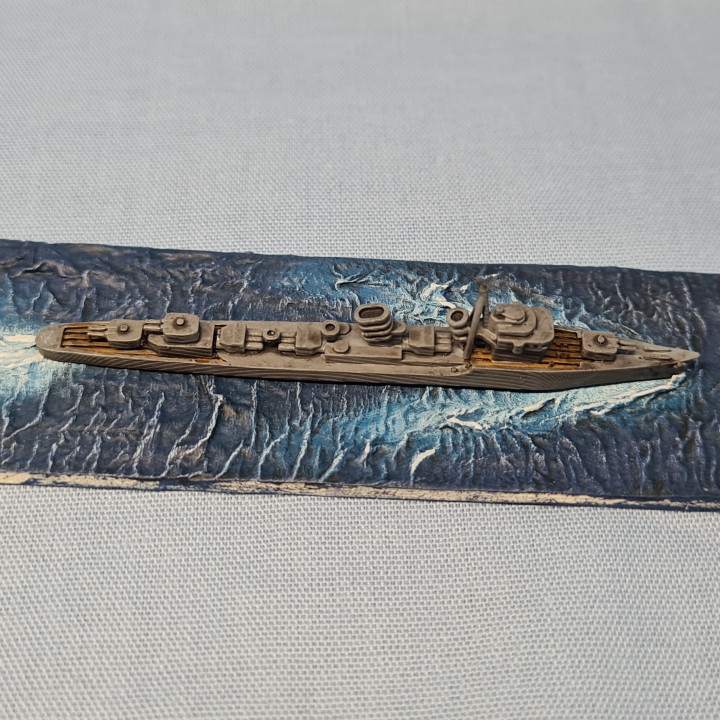 3D Printable Fubuki class Destroyer by Lee McColl