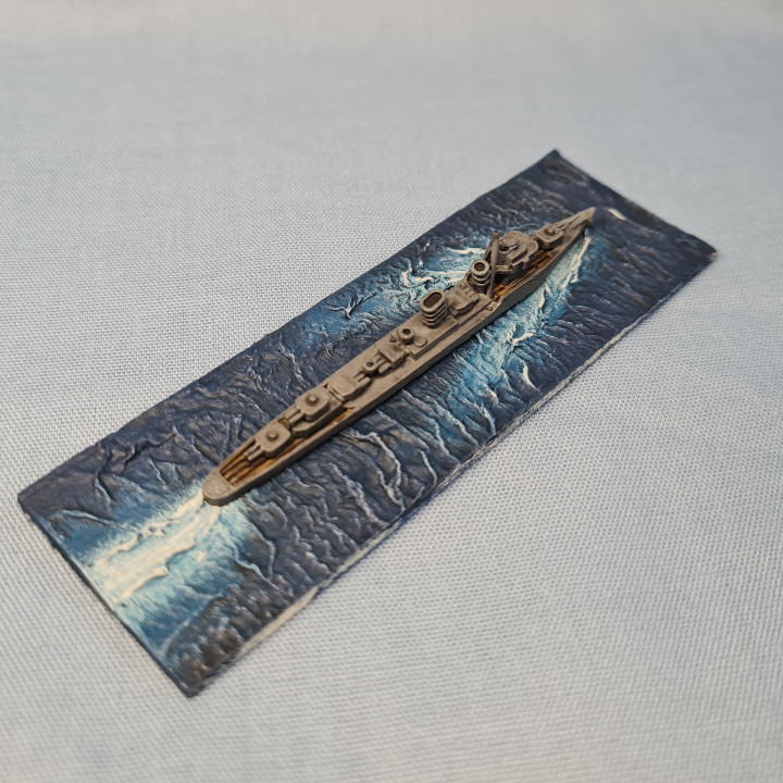 3D Printable Fubuki class Destroyer by Lee McColl