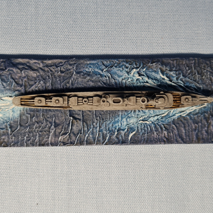 3D Printable Fubuki class Destroyer by Lee McColl