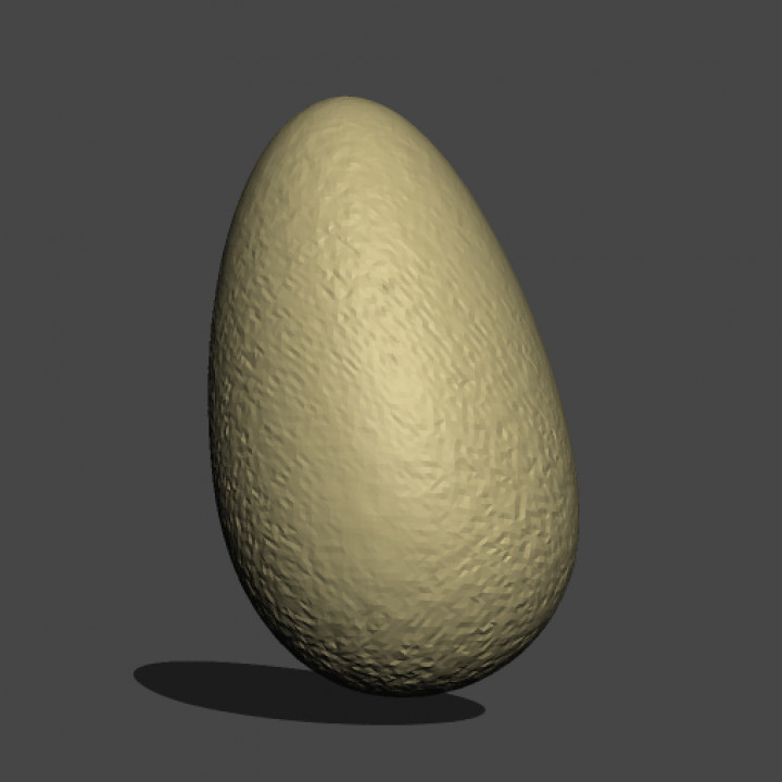 3D Printable Velociraptor egg by DioramaLandStore