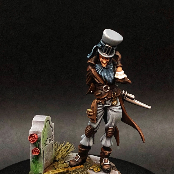 3D Print of 15 round Graveyard bases by cbgad