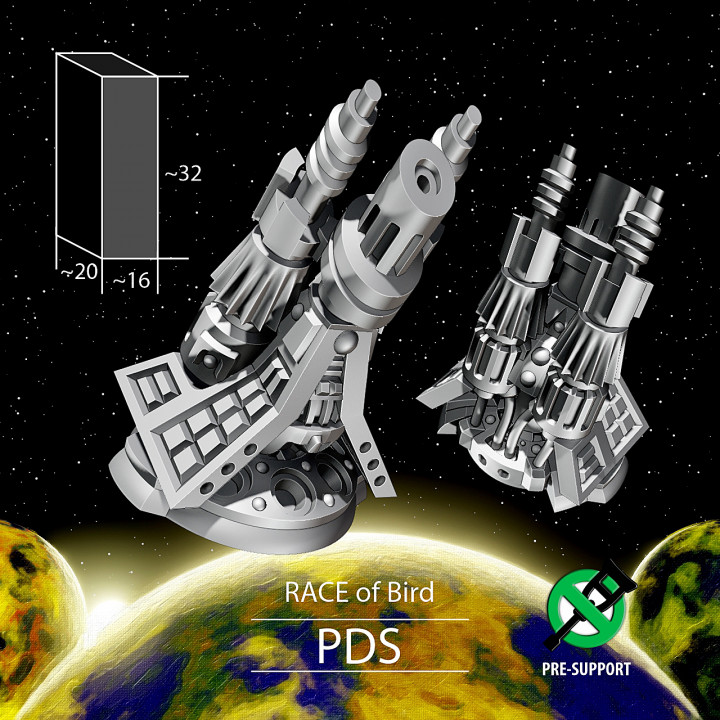 3D Printable PDS for Bird Race by ИVAN