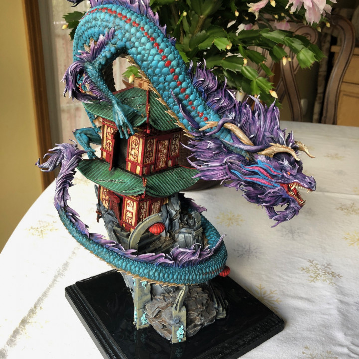 3D Print of Azure Dragon by montrok