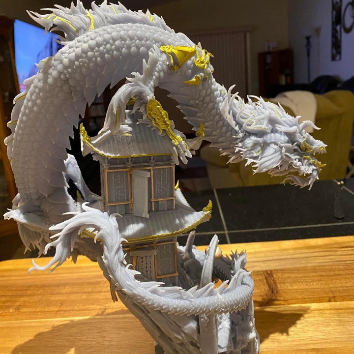 3D Print of Azure Dragon by dkohanek