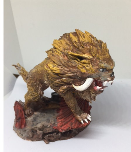 3D Printable Komainu/ foo lion (2 of 2) by Mini Monster Mayhem