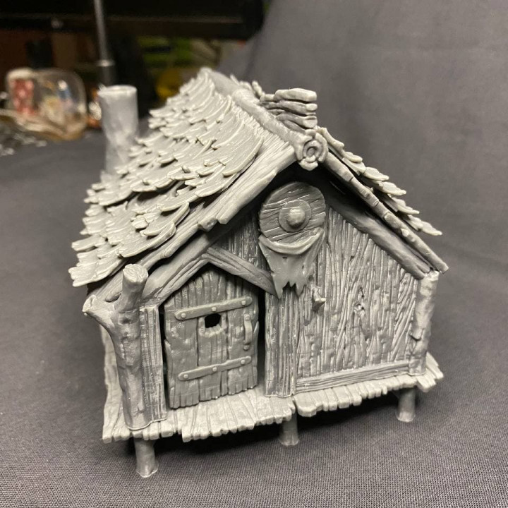 3d printable Stl files Hut on the Swamp. Campaign - MyMiniFactory