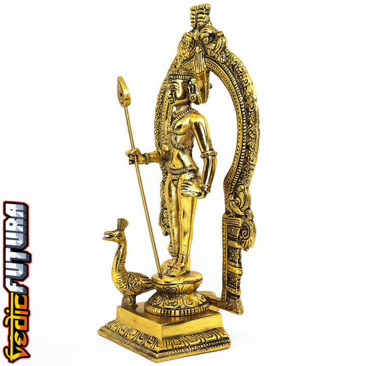 3D Printable Skanda - God of War by VedicFutura