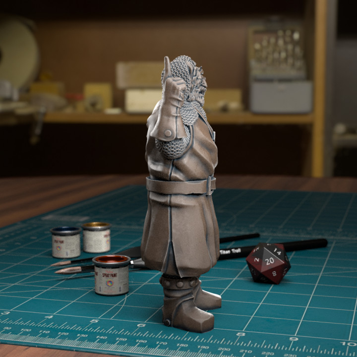 3D Printable Three Headed Giant No Sword [Pre-Supported] by TytanTroll ...