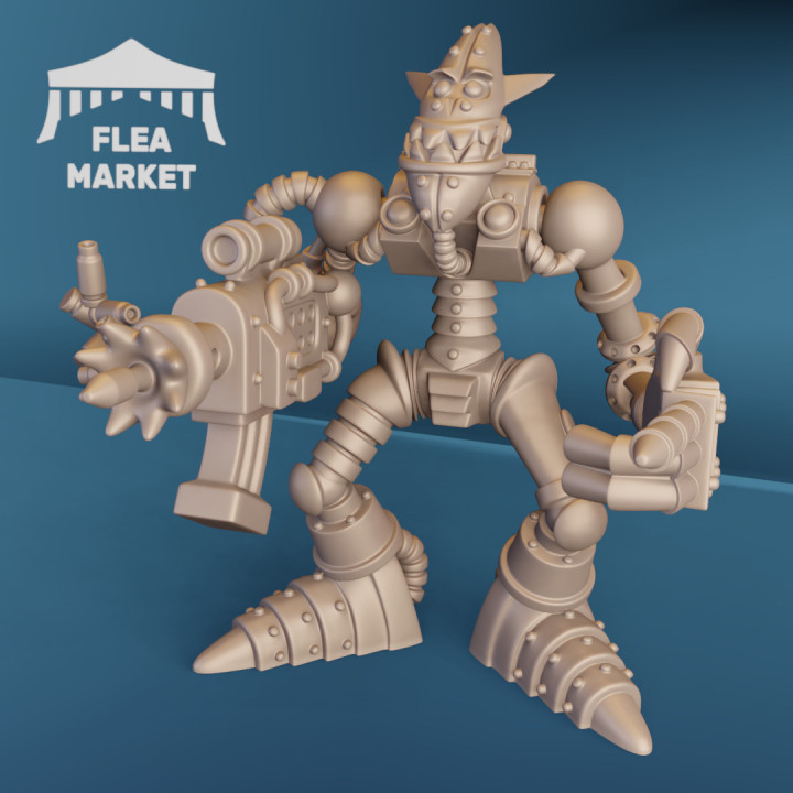 3D Printable Droid of Hobby's Doom by Flea Market