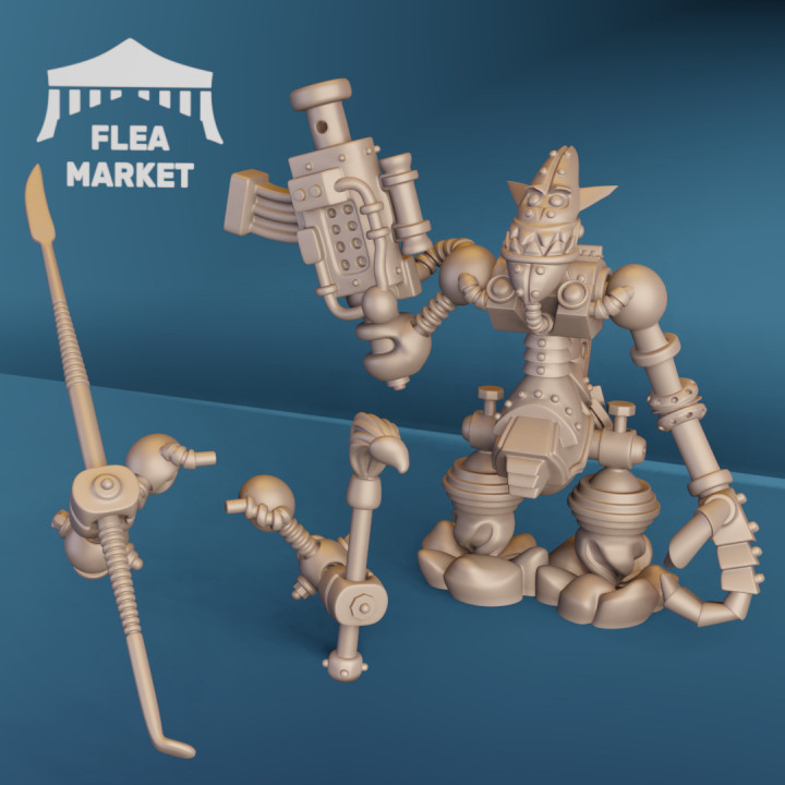 3D Printable Droid of Hobby's Doom by Flea Market