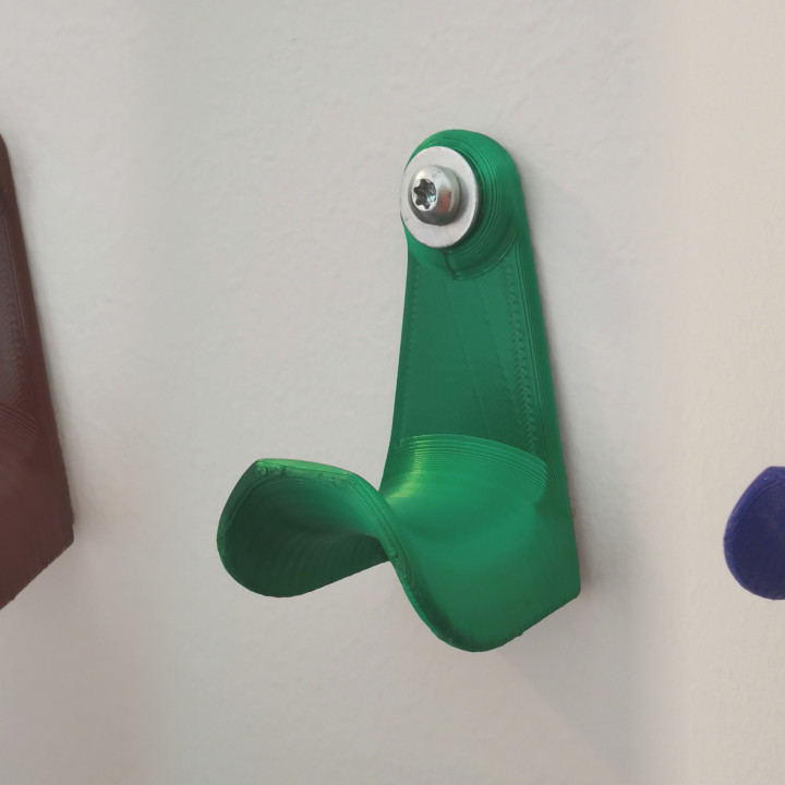 3D Printable Wall Hook by Lem Go