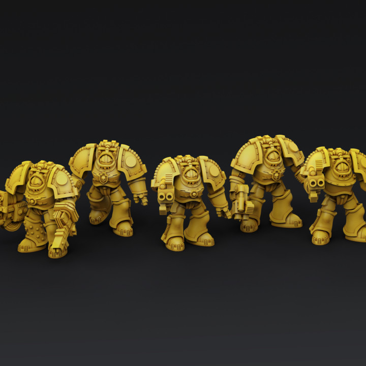 3D Printable MK1 Terminators by Mathew Holmes