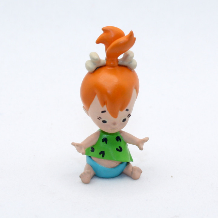 3D Printable Pebbles Flintstone - Onepiece by Steve Solomon
