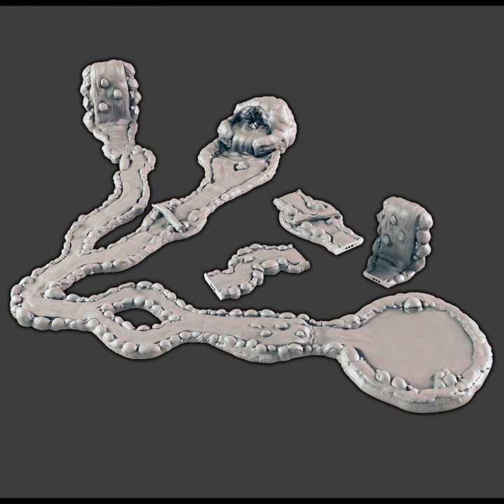 3D Printable Modular River (Frozen and Regular) [Support-free] by Evan ...