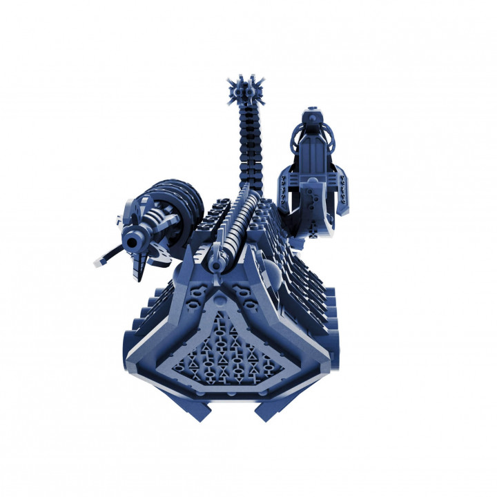 3D Printable Tomb Guardians Troop Transport (Sci Fi Necromancer Robots ...