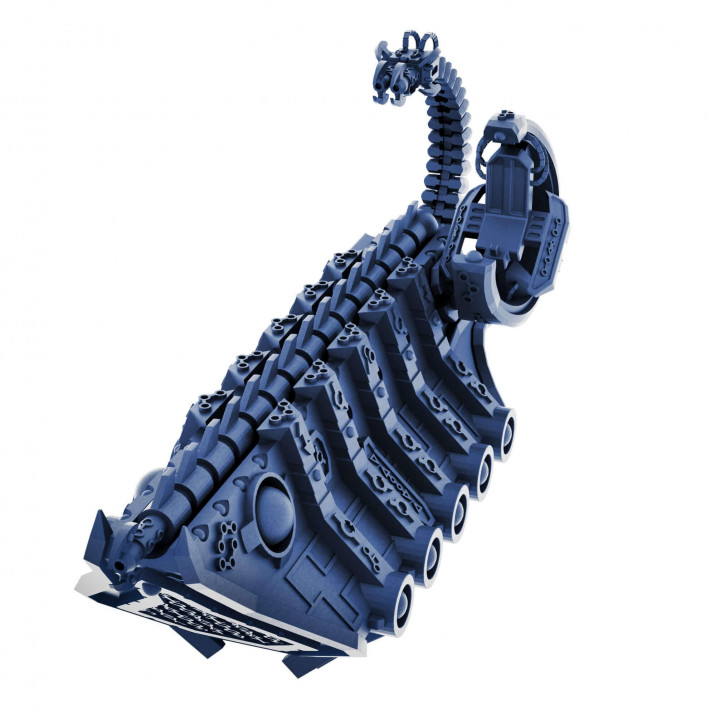 3D Printable Tomb Guardians Troop Transport (Sci Fi Necromancer Robots ...