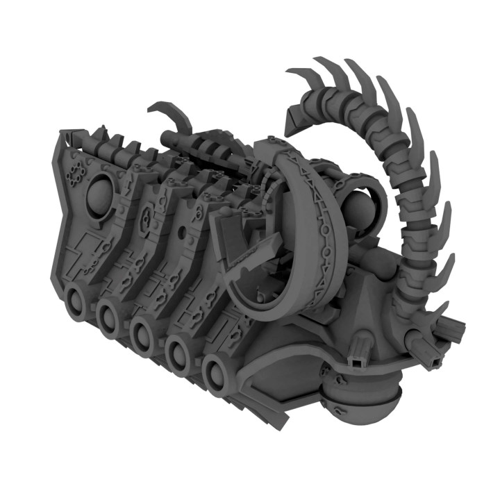 3D Printable Tomb Guardians Troop Transport (Sci Fi Necromancer Robots ...