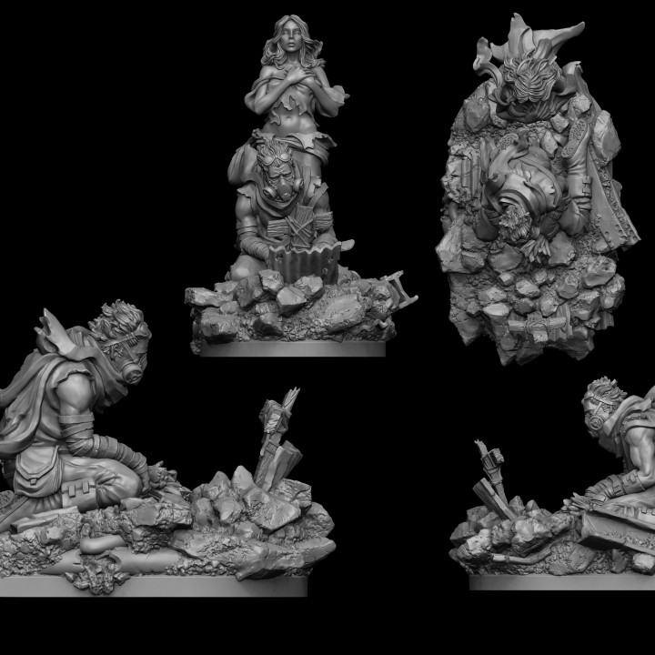 3D Printable The Apocalypse Ghost by Tabletop Time