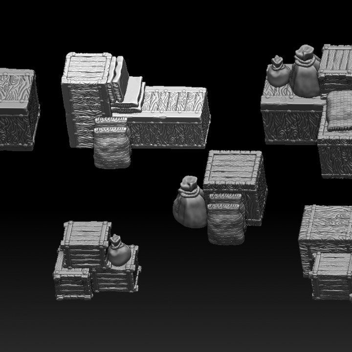 3D Printable Storage boxes by Behold'ur Craft