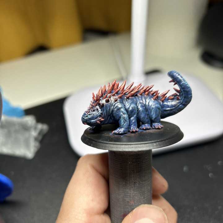 3D Print of Basilisk - Tabletop Miniature by arnoudwilpstra