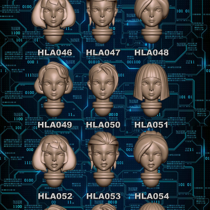 3D Printable Heresylab - Female Conversion Heads over 140 models by ...