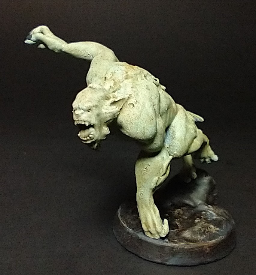 3D Printable Quaggoths - 3 versions [Pre-supported] by Byzantur Minis