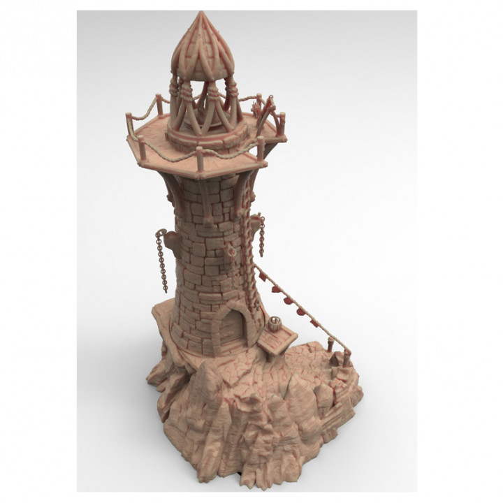 3D Printable Lighthouse by Fabio