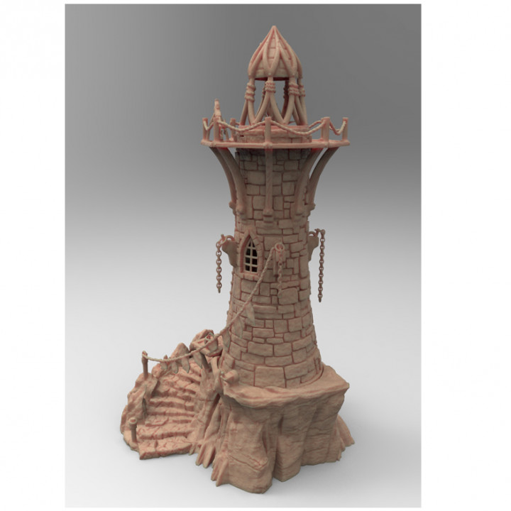 3D Printable Lighthouse by Fabio
