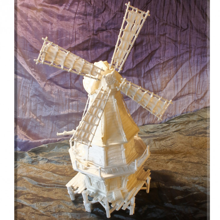 3D Printable Windmill by Fabio