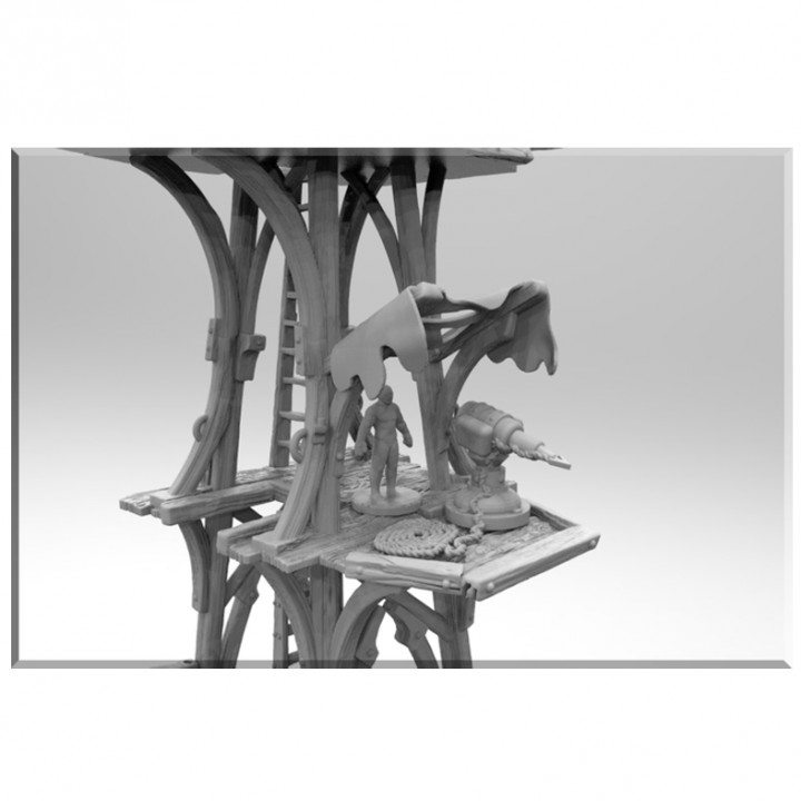 3D Printable Watchtower by Fabio