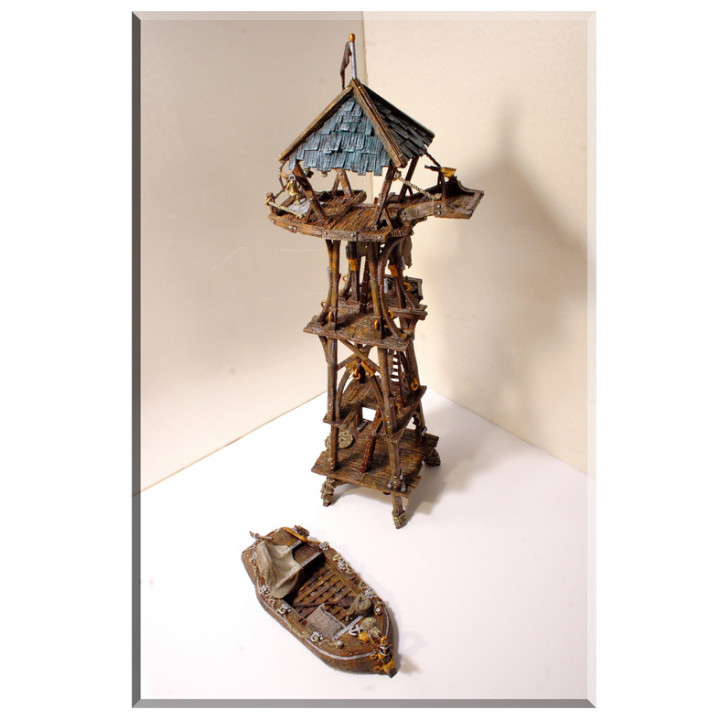 3D Printable Watchtower by Fabio