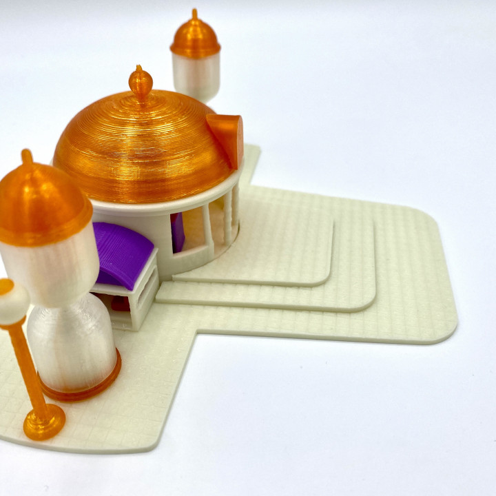 3D Printable Hyperbolic Time Chamber - Dragon Ball Z (Multipart) by ...